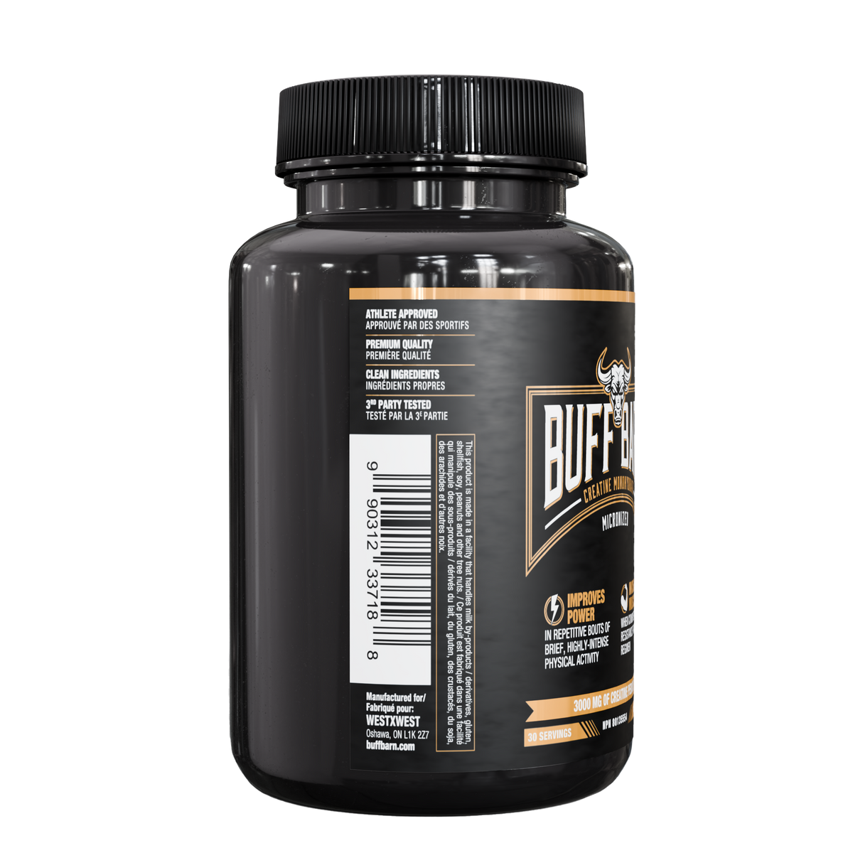 CREATINE MONOHYDRATE - CAPSULES – BUFF BARN