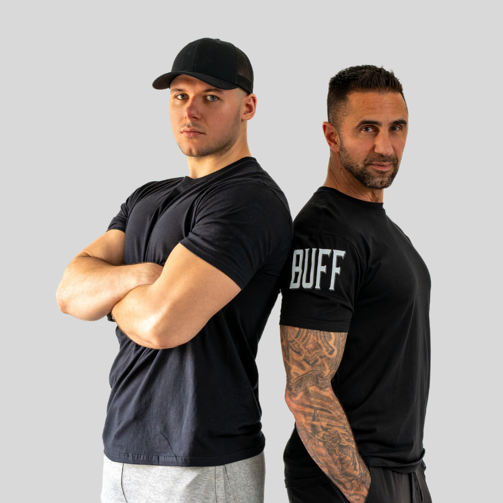 Black sleeve print t-shirt – BUFF BARN